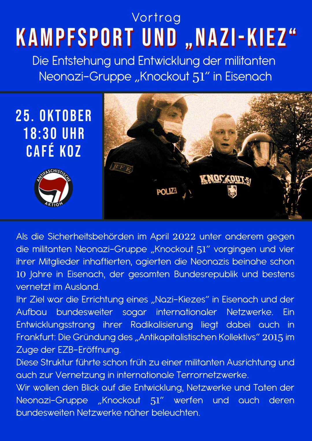 Vortrag: Kampfsport & „Nazi-Kiez“ – Entstehung & Entwicklung der ...